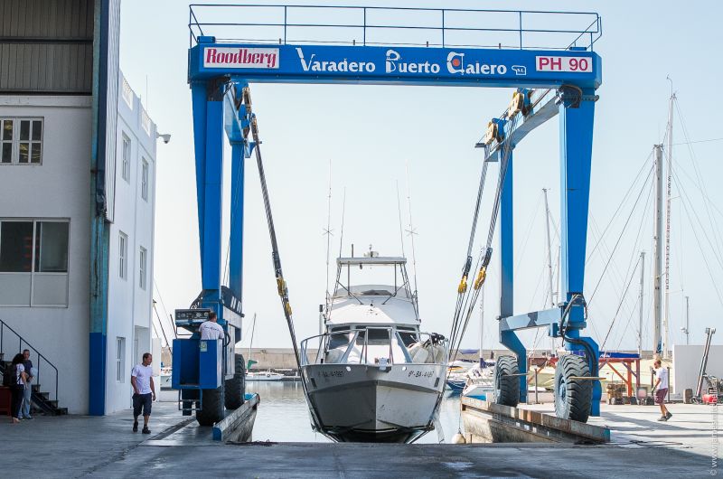 Puerto Calero Marina, Lanzarote.